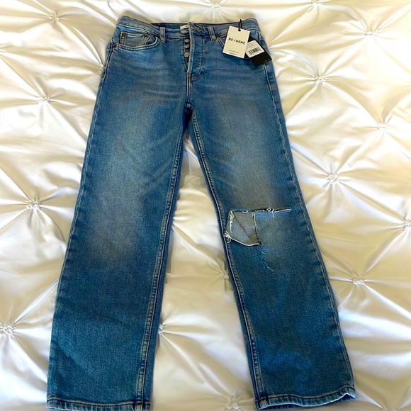 Re/Done | Jeans | Nwt Redone 7s Stove Pipe Jeans | Poshmark